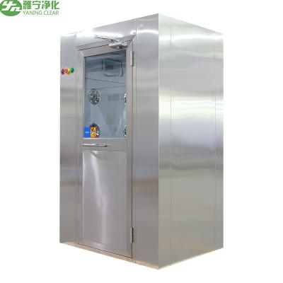 China CE Certified 304 Stainless Steel Clean Room Air Shower 20-25m/s Air Velocity for sale