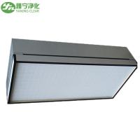 China Deep Pleated HEPA Filter H13 H14 Stainless Steel Frame Aluminum Separator for sale