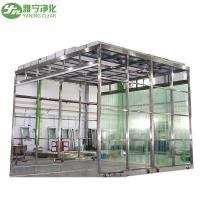 China ISO 14644-1 Prefabricated Freestanding Clean Booth for sale