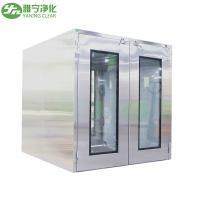 China Double Manual Door Clean Room Pass Through Box Passbox With Mechanical Interlock for sale