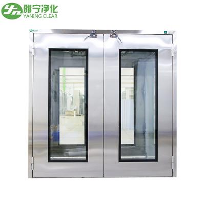 China Customize Cleanroom Pass Box Stainless Steel With Multilayer Transfer Window Multilayer Passbox for sale