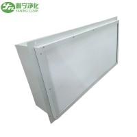 China Cleanroom H14 Ffu Hepa Filter On Ceiling Fan Filter Unit for sale