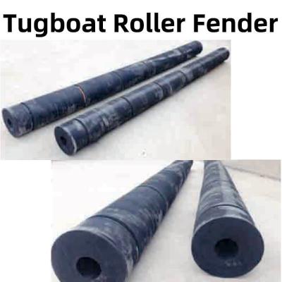 China Tugboat Roller Fenders with Round Hollow Chamber and Grooves for Chains and Straps - Wide Range of Sizes for Marine Protection for sale