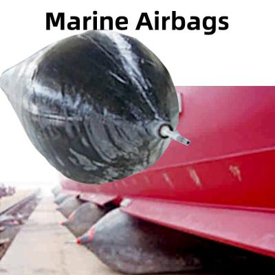China Marine Rubber Airbag for Ship Launching with Ageing Resistance High Bearing Capacity and Environmentally Friendly Material for sale