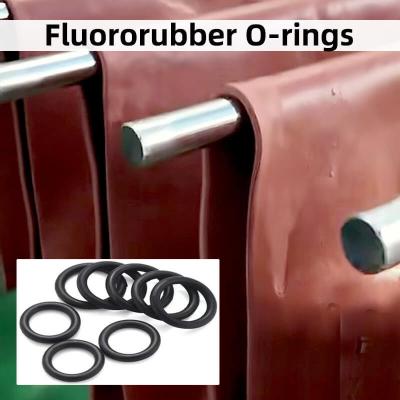 China High-temperature Resistant and Oil-resistant FKM Fluororubber O-rings and Seals for Automotive Engine with Custom-shaped Parts for sale