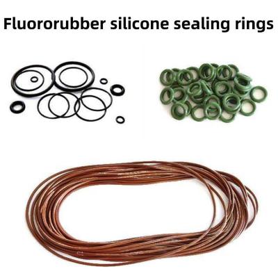 China Ultra-clean and ultra-high temperature resistant silicone sealing rings and fluororubber O-rings for highly corrosive environments for sale