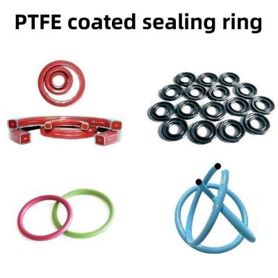 China PTFE-coated sealing rings with high resistance to O2/CF4 plasma, 57.5% plasma loss reduction, and improved corrosion resistance for metallurgical hydraulic engineering for sale