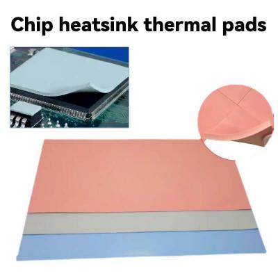 China Elastic Self-adhesive Thermal Conductive Pad with Thermal Conductivity 1.0 W/m-K to 9.0 W/m-K for Heat Dissipation for sale