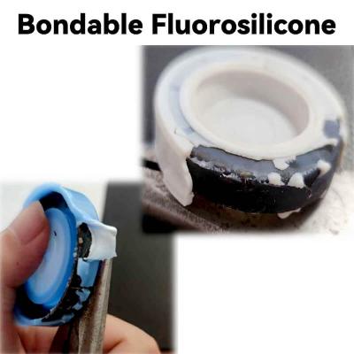 China Adhesive-grade Fluorosilicone FVMQ Compound with High Strength, Good Resilience, and Metal Adhesion for sale