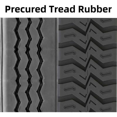 China Light Weight Premium Property Pre-cured Tread Compound for All-wheel Position in Highway and Poor Road Uses for sale