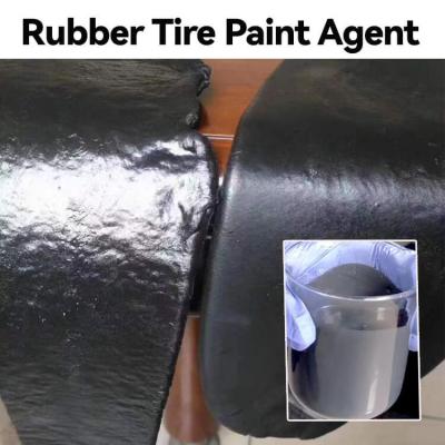 China Crack-resistant and Water-resistant Tire Paint Agent with Uniform Color for Tire Modification Rubber brightener for sale