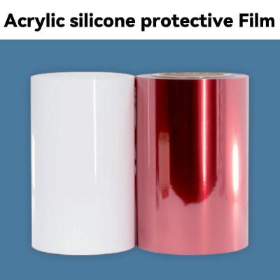 China Acrylic and Silicone Protective Film with Good Temperature Resistance, No Residue, and Anti-Static Properties for Mobile Screen and Lens Protection for sale