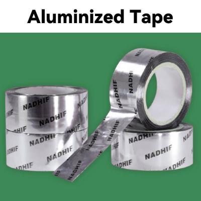 China BOPP Film Aluminized Tape with High Peel Strength, Good Weather Resistance, and 1500-2500 g/25mm Peel Force for Sealing Air Conditioning Ducts for sale