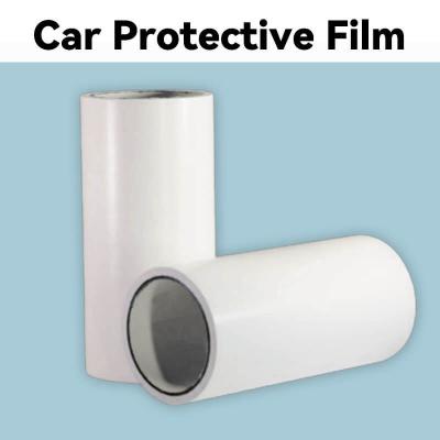 China UV-resistant and Anti-aging PE Film Tape with Chemical Stability for Automotive Protective Film for sale