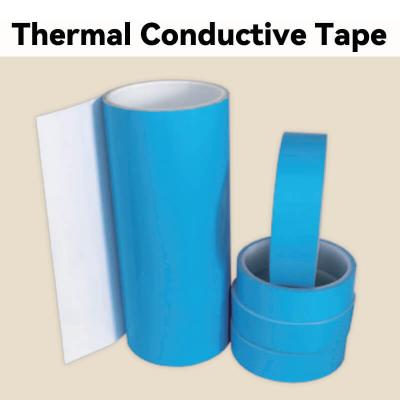 China Thermally conductive tape with thermal conductivity ≥0.6 W/mk, heat resistance up to 120℃, and strong adhesion 1000-2000 g/25mm for electronic devices for sale