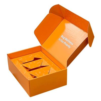 China Corrugated Board Collar and Leash Package Box Custom Order Accepted for Cat Dog Pet for sale