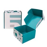 China Matte Surface Finish Corrugated Marble Mailers Printing Custom Size Logo Shipping Box for sale