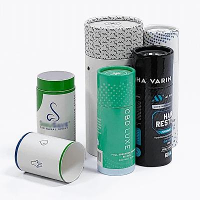 China Round Kraft Cardboard Paper Tube Packaging Box Cylinder Shipping Tubes Customized for sale