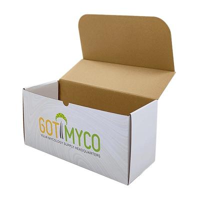China Large Paper Mailer Box Matt / Glossy Lamination Long Fruit Shipping Boxes for sale