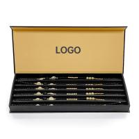 China Custom Black Waist Bead Packaging Magnetic Cardboard Closure Gift Box for Custom Sizes for sale