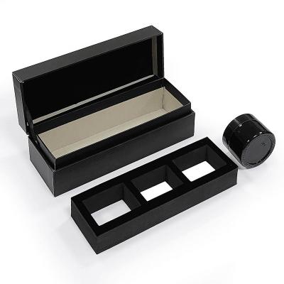 China Private Label Multiple Scented Candle Box 3 Piece with Paperboard Liner Custom Design for sale