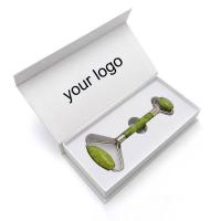 China Custom Paper Packaging Hard Flap Cardboard Magnetic Gift Box for Gem Stone Jade Pendent for sale