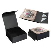 China Banquet Glass Set Packaging Box with Custom UV Logo Finish and Foldable Magnetic Closure for sale