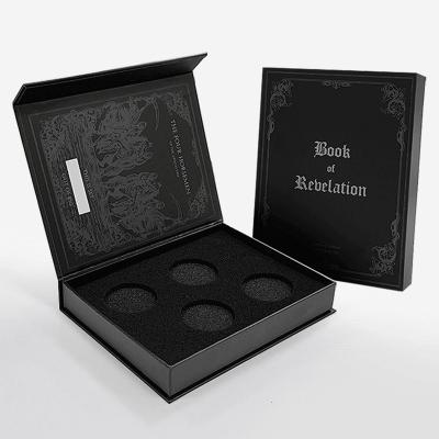 China Craft Faux Book Shaped Magnetic Packaging Box Paper Custom Rigid Gift Boxes for sale