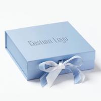 China Customized Shape A4 Gift Box With Ribbon And Magnetic Closure For Elegant Packaging for sale