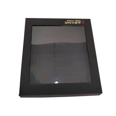 China Custom Transparent Gift Paper Packaging Box Cardboard Box With Magnetic Lid for sale
