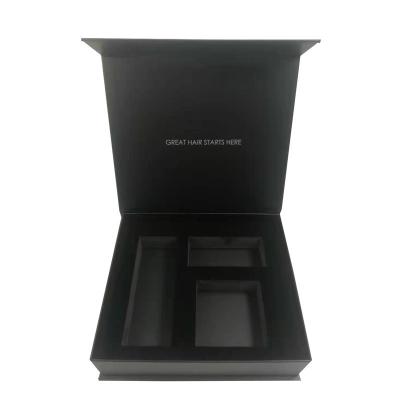 China Paperboard Black Matt Luxury Honey Packaging Gift Set Personalized Size Cream Jar Magnetic Rigid Cardboard Box for sale