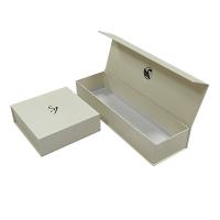 China Bracelet Earring Necklace Jewelry Package Box with 1000g Cardboard and Hot Foil Finish for sale