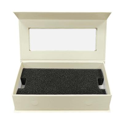 China Matt Lamination Custom Jewel Wedding Ring Packaging Magnetic Boxes with Inserts for sale