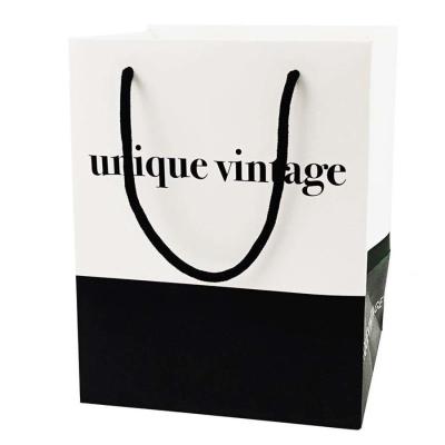 China CMYK/PANTONE Printing Customized Kraft Paper Euro Tote Shopping Gift Bag for Clothing for sale