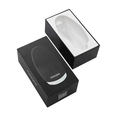 China Luxury Facial Cleansing Massager Paper Packing 2 Piece Sturdy Lift Off Lid Gift Box for sale