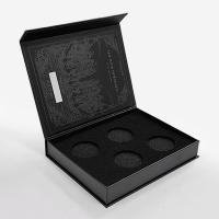 China Luxury Custom Logo Printing Packaging Magnetic Closure Gift Box Fake Book Shaped Packaging Ring Box for sale