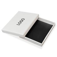 China Custom Printed Lid And Bottom Type Gift Box For Necklace Ring Jewelry Packaging for sale