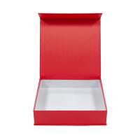 China Personalized Luxury Gift Packaging Custom Magnetic Rigid Paper Box With Magnetic Flap for sale