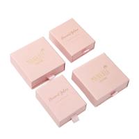 China Factory Wholesale Custom Private Label  Jewelry Box Necklace Earring Ring Packet Box Drawer for sale