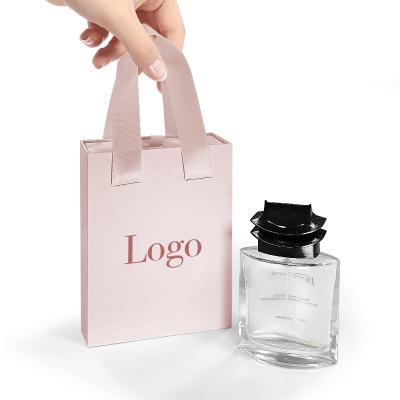 China Custom Logo Drawer Sliding Cardboard Luxury High End Gift Paper Box Necklace Bracelet Jewelry Perfume Packaging Box With Handle for sale