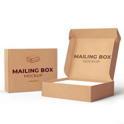 China Custom Logo Design CMYK / PANTONE Printing Recyclable Corrugated Paper Luxury Skin Care Cosmetics Packaging Mailing Boxes for sale
