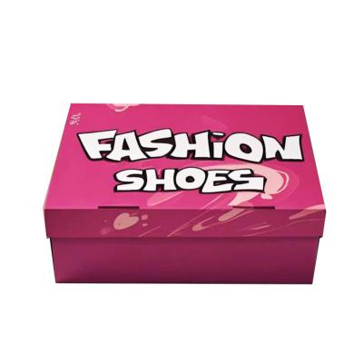 China Custom Corrugated Cardboard Shoe Boxes With Logo Packaging Shipping Boxes Matte Surface Finish For Umbrella for sale