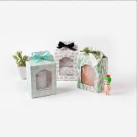 China Customized Toy Cosmetics Clothes Cardboard Display Transparent Custom Doll Packaging Box With Clear Pvc Window for sale