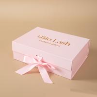 China Small Business Unique Ribbon For Socks Custom Luxury Cardboard Christmas Gift Box With Magnetic Closure And UV Lamination for sale