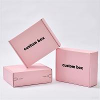 China CMYK / PANTONE Printed Corrugated Cardboard Box For Skincare Mailer Gift Custom Luxury Design for sale
