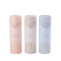China Premium Custom Tube Boxes For Perfume  Skincare Recyclable Cardboard Round Paper Tube Packaging With Logo Printing for sale