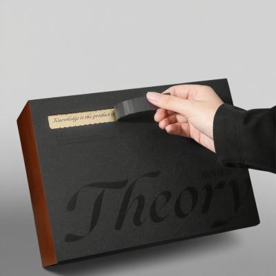 China Eco Friendly Custom Zipper Mailer Box Corrugated Cardboard Black Matte Lamination  UV Varnishing for sale