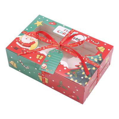 China 2025 Luxury Christmas Holiday Gift Boxes Kraft Paper Packing Festive Custom Printed Gift Boxes for Holiday Season for sale