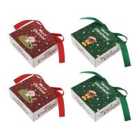 China Custom 2025 Merry Christmas Gift Box Personalized Holiday Packaging for Corporate Gifts Festive Decorations for sale