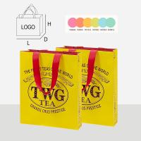 China Factory Custom Printing Eco-friendly Durable Kraft Paper Coffee Bag for One Cup Two Cups Four Cups Takeaway for sale
